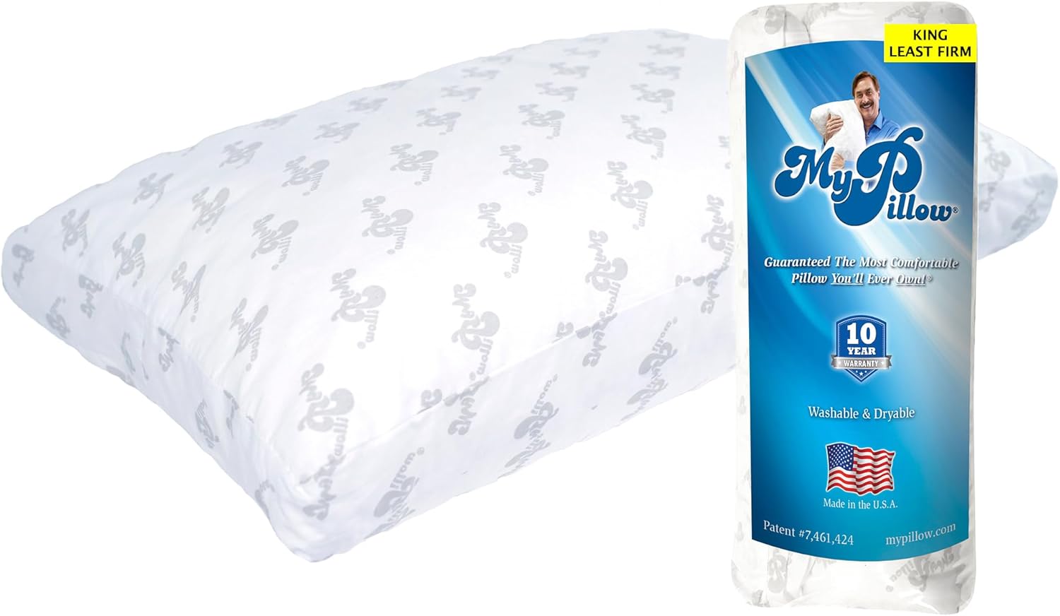 Amazon.com: MyPillow Bedding Bed Pillows for Sleeping King Size ...