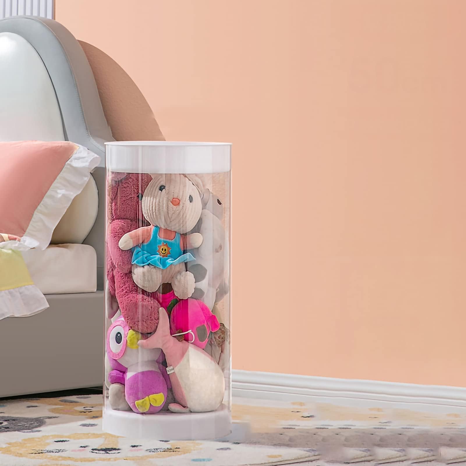 Amazon.com: Stuffed Animal Storage, Dustproof Plushie Toys Storage ...