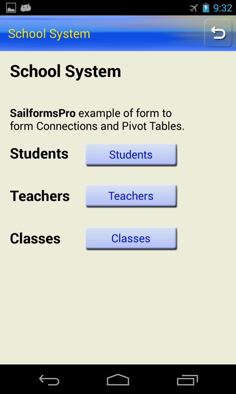 SailformsPro Relational DB - Application sur Amazon Appstore
