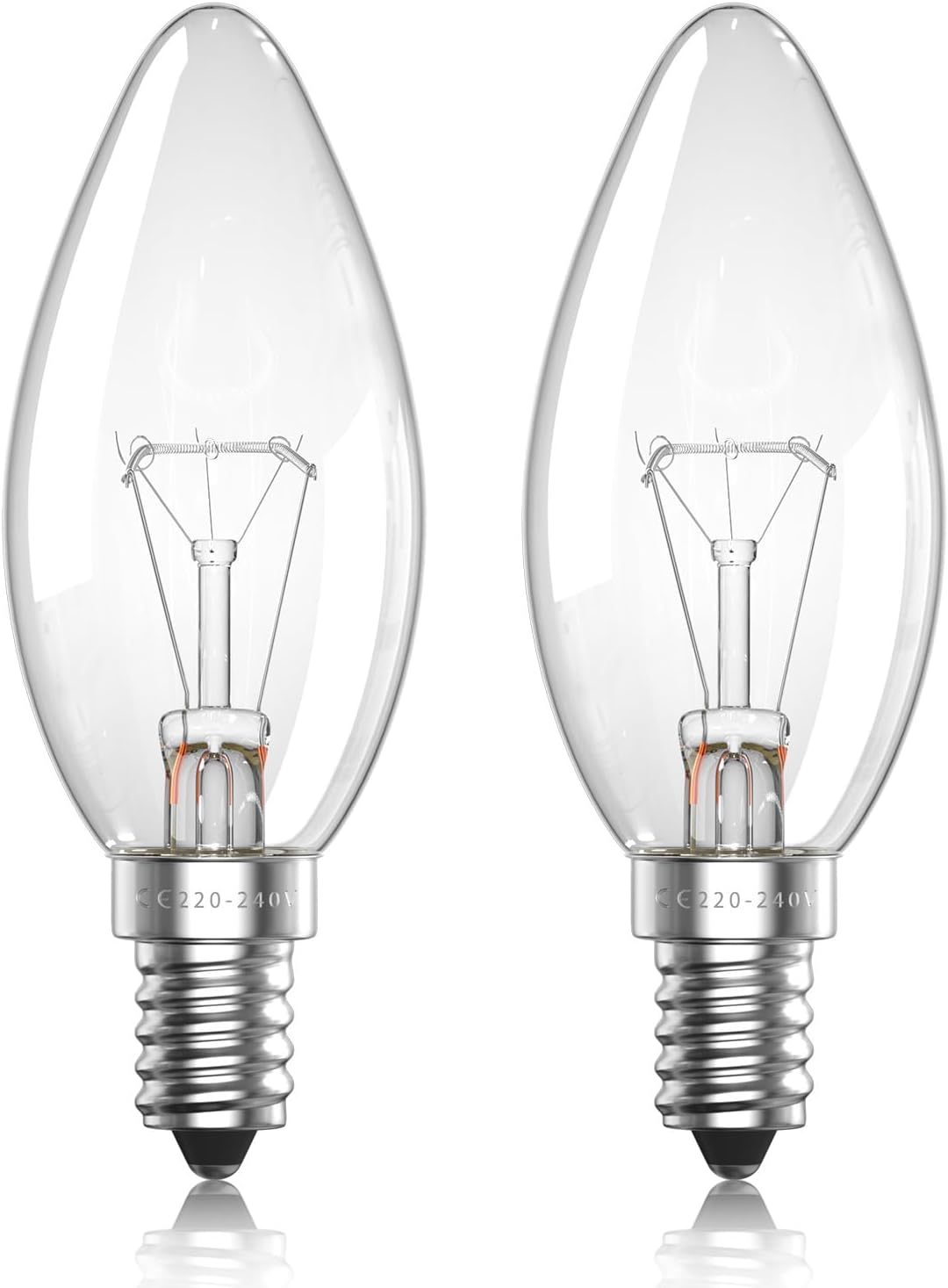 BrightArk E14 Candle Bulb 28W Dimmable C35, Warm White 2700K Small ...
