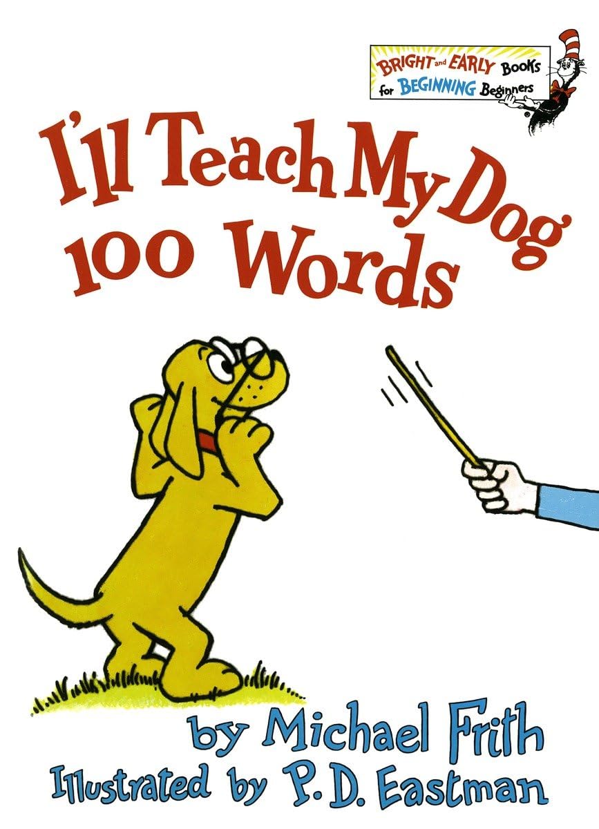 Amazon.com: I'll Teach My Dog 100 Words: 9780394826929: Michael Frith ...