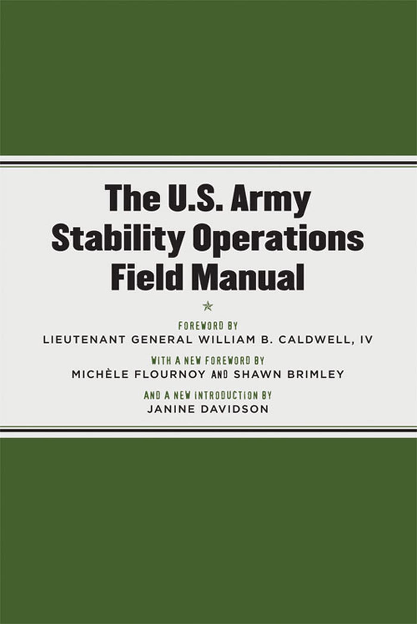 Amazon.com: The U.S. Army Stability Operations Field Manual: U.S. Army ...