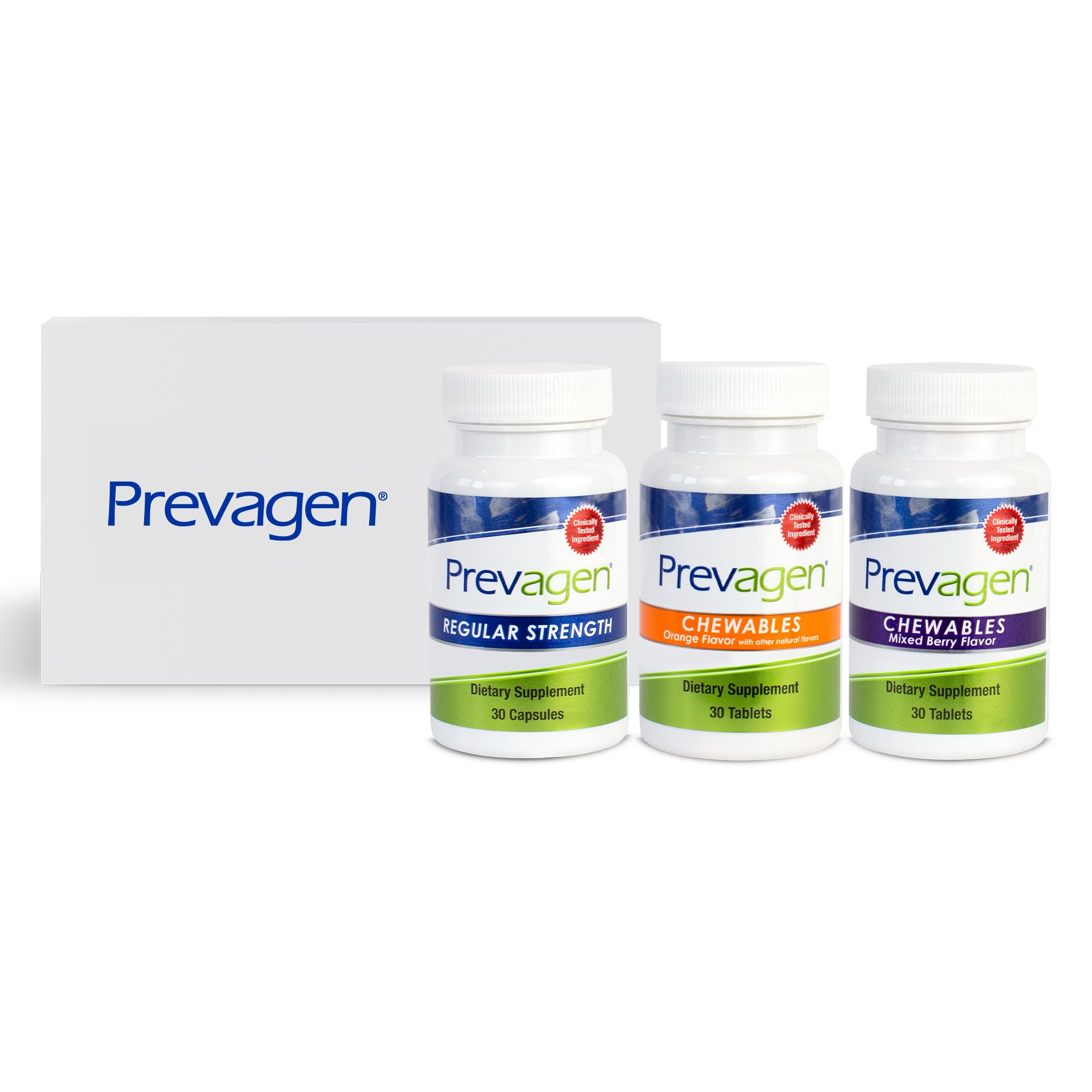 Amazon.com: The Prevagen Variety Pack - |90-Day Supply| Regular ...