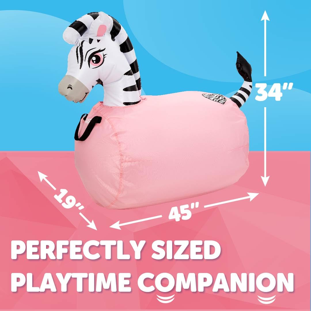 WADDLE Hip Hoppers Large Bouncy Hopper Inflatable Hopping Animal ...