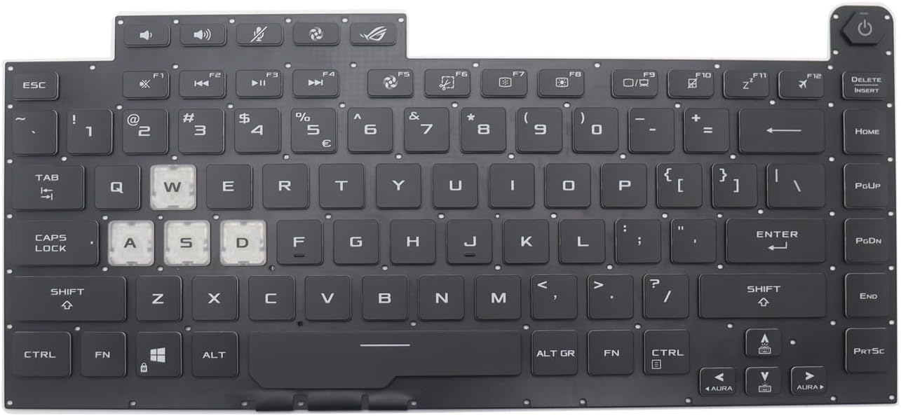 Amazon.com: New Replacement Keyboard for Asus ROG Strix G531G G531GT ...