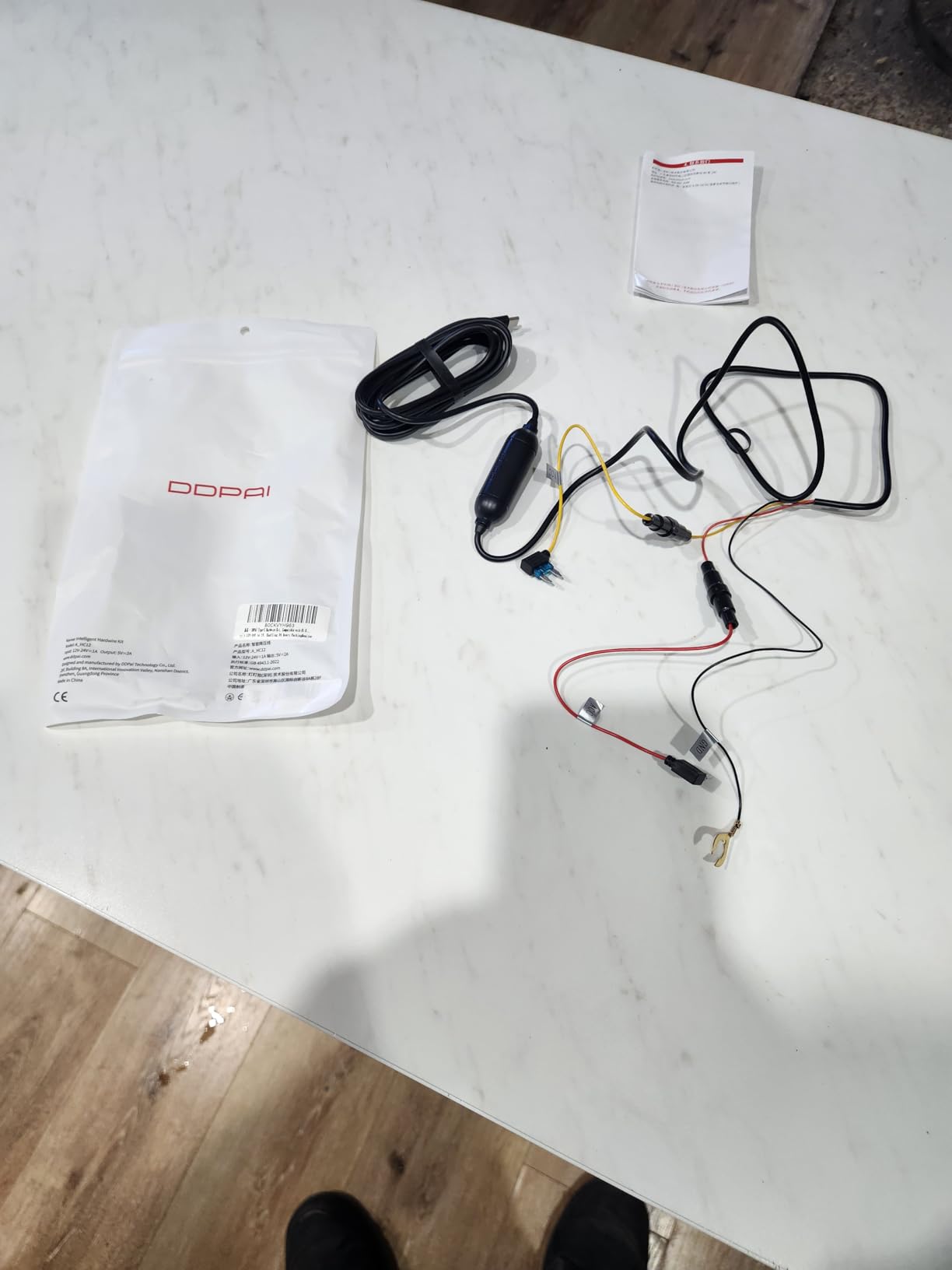 DDPAI Type-C Hardwire Kit, Compatible with N1 Dual, N3 Pro, N5 Dual ...