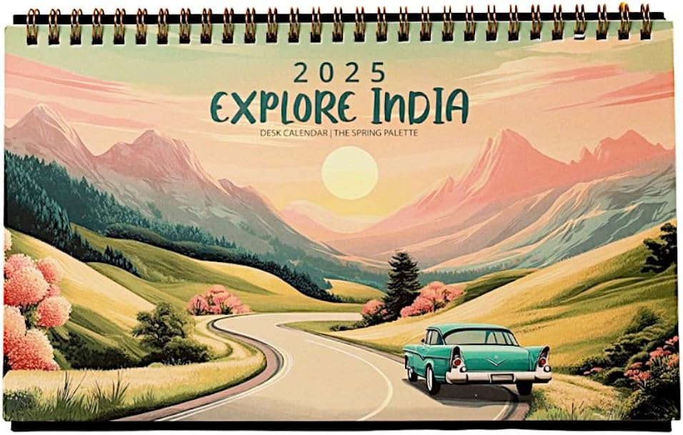 MNA ONLINE Lala Ramkishore Panchang Table Calendar 2025/Planner/Hindu ...