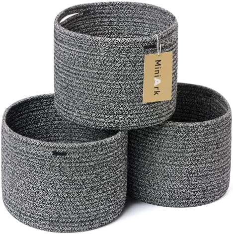 Amazon.com: MiniArk Small Storage Basket for Organizing | Cube Shelf ...