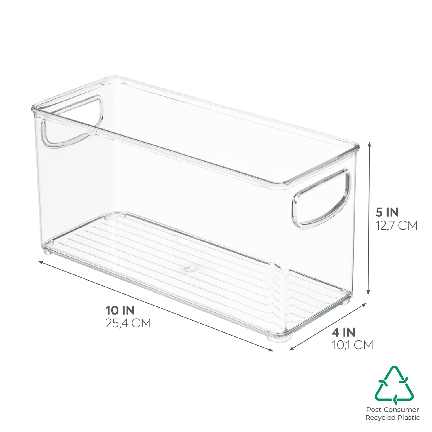 Snapklik.com : Idesign Linus Bpa-Free Plastic Stackable Organizer ...