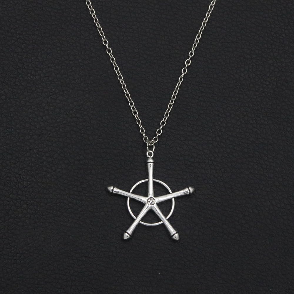 [Akixen] Shinigami BLEACH Uryu Ishida Necklace Cosplay Anime Tool ...