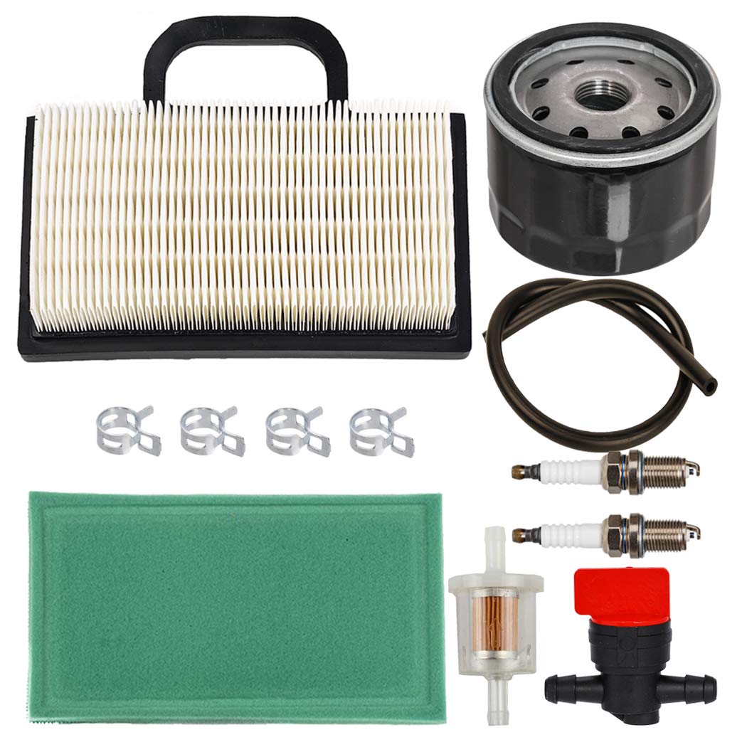 Spark Plugs Kit HIFROM Lawn Mower Tune-Up Kit - Air Filter, Fuel Filter ...