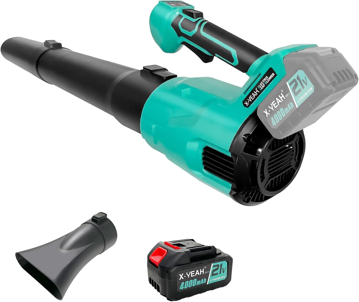 Amazon.com: Cordless Leaf Blower with Battery and Charger, Lightweight ...