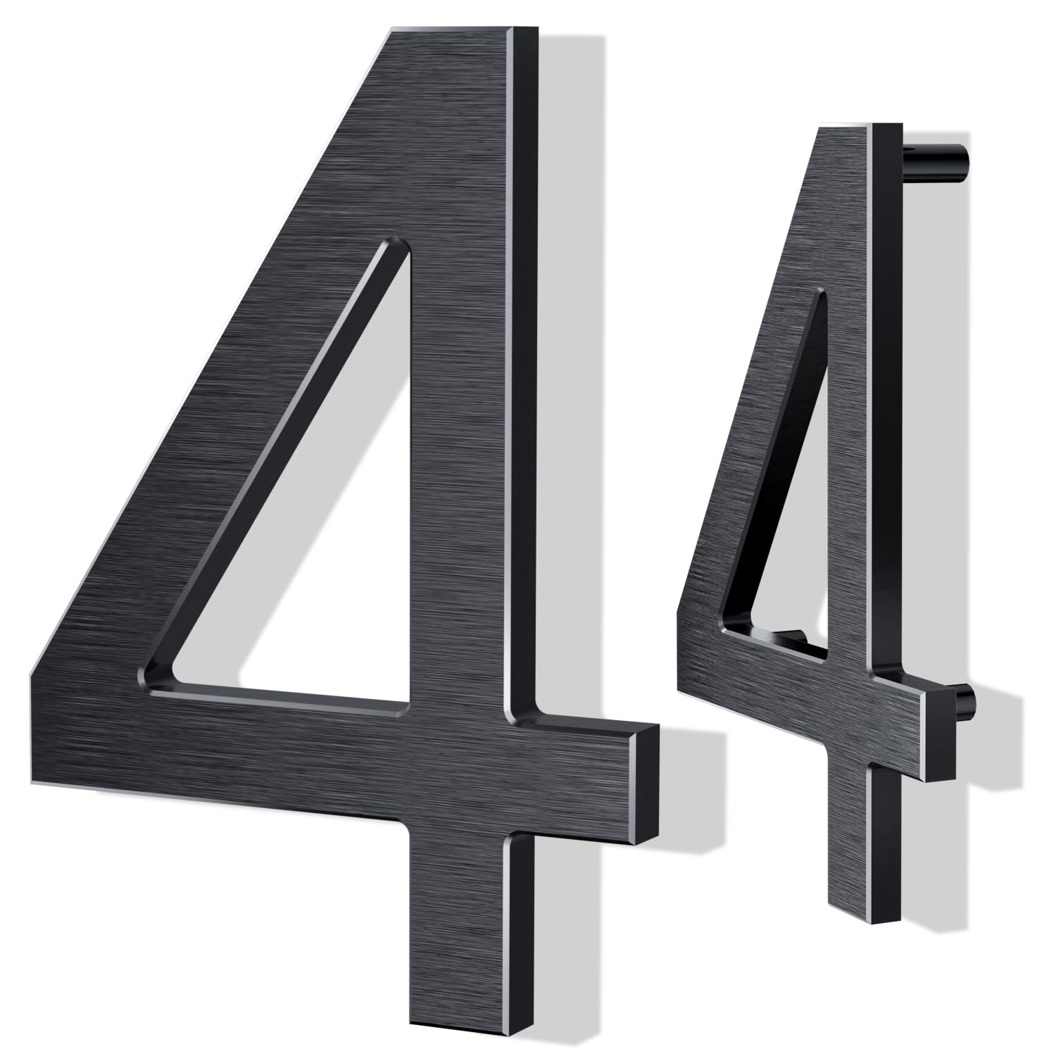 Amazon.com: Yafimea 10 Inch Black Large House Numbers for Outside ...