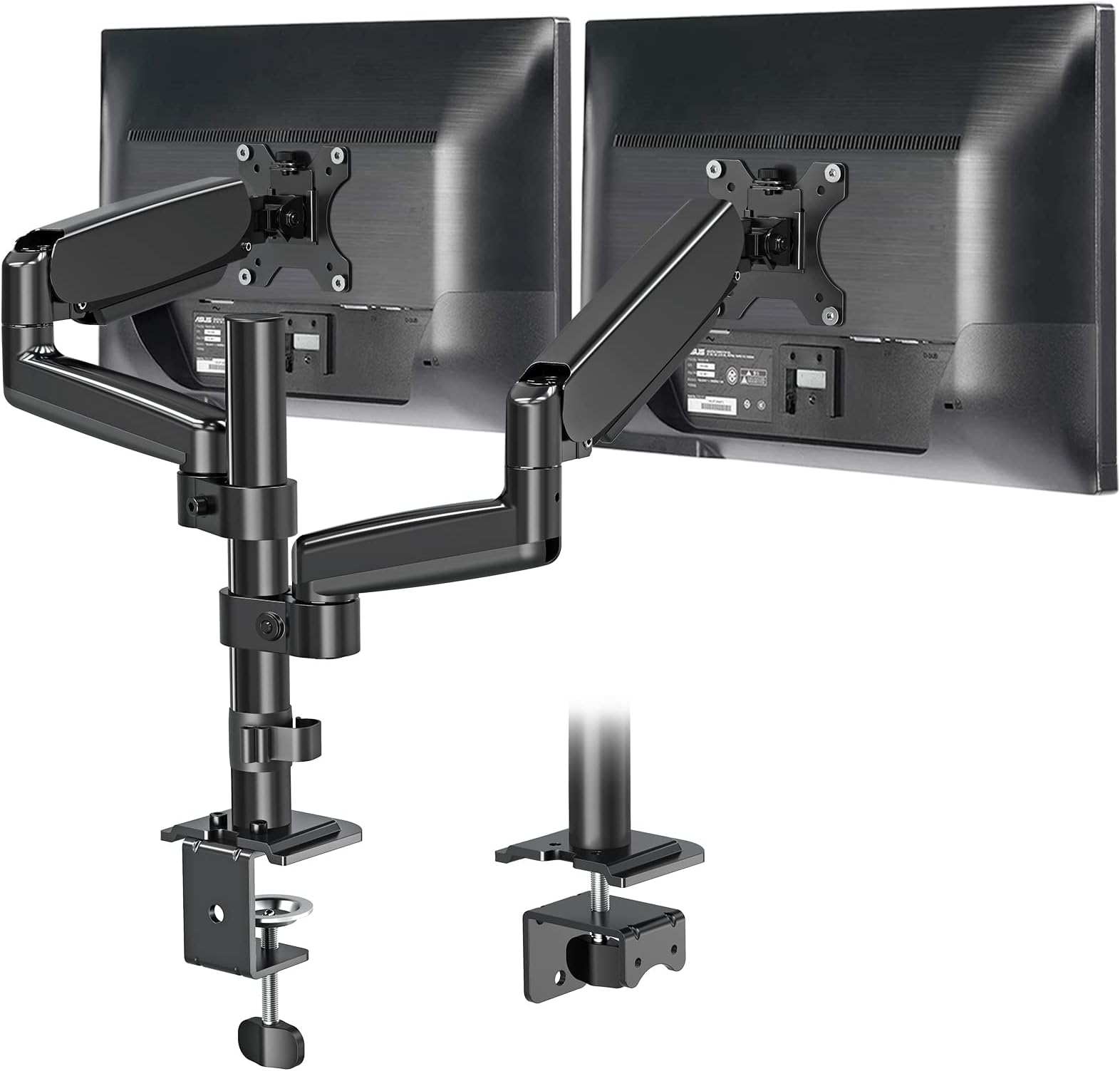 Amazon.com: MOUNTUP Dual Monitor Desk Mount, Dual Monitor Stand for ...
