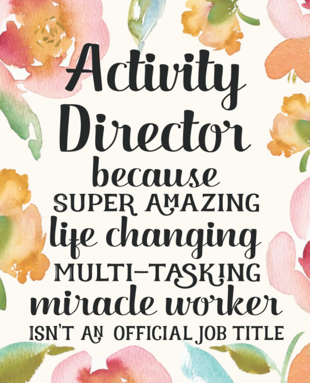 Activity Director Gifts: Funny Thank You Appreciation Present for Women ...