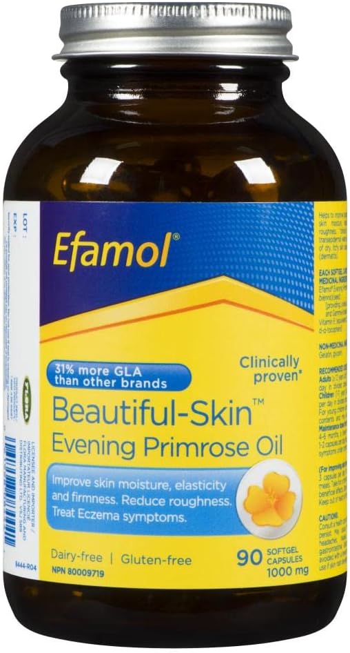 Amazon.com: Efamol Evening Primrose Oil 1000mg 30 caps : Health & Household