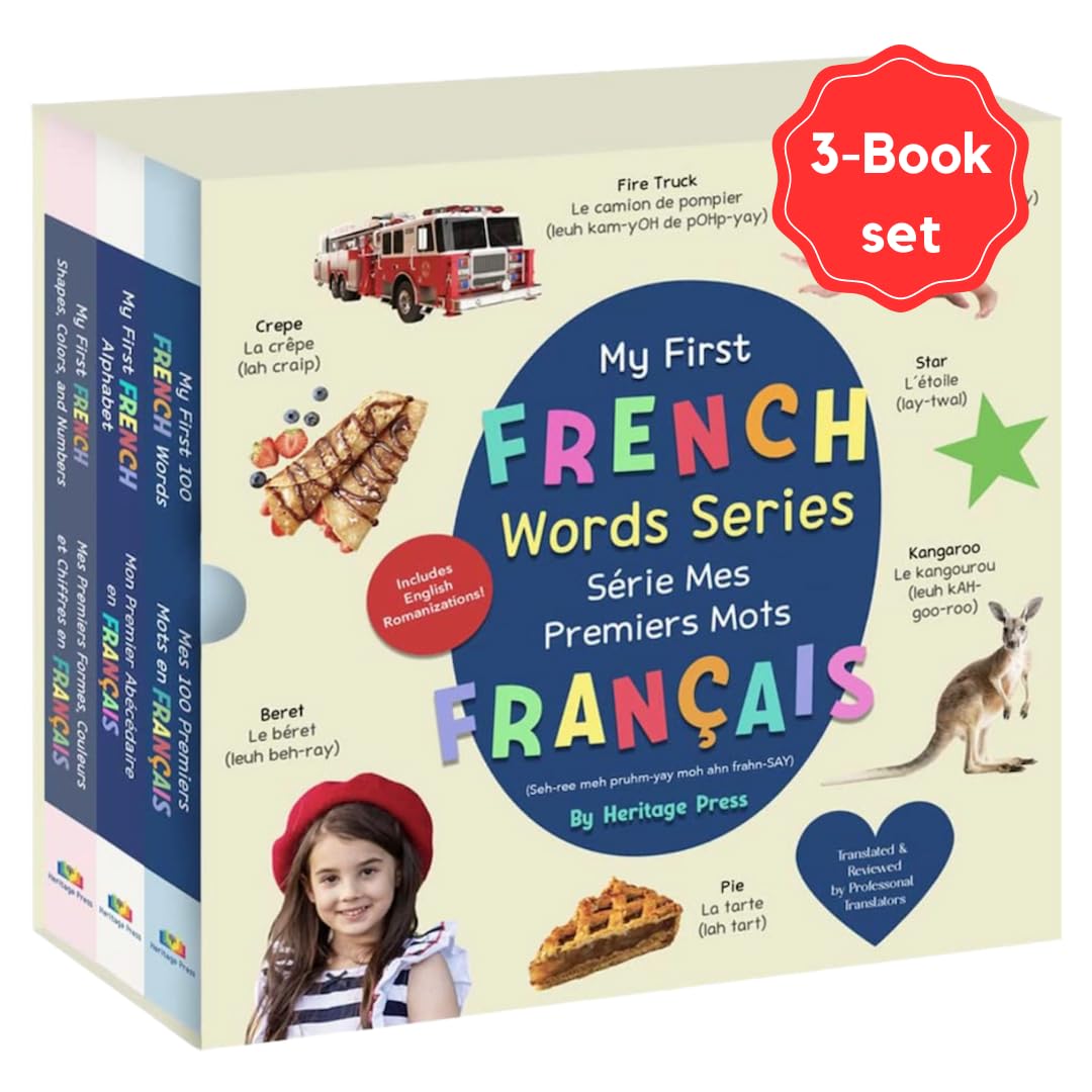 My First French Words Series (English and French Edition): Heritage ...