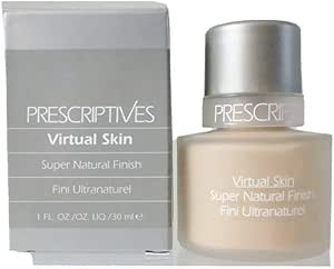 Prescriptives Virtual Skin Super Natural Finish Makeup Foundation 1oz ...