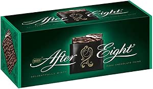 Nestlé After Eight Dark Mint Chocolate Box 300g | Thin Squares Of Mint ...