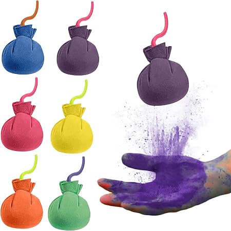 Amazon.com: Party Color Powder Balls for Fun Events,Colored Rainbow ...