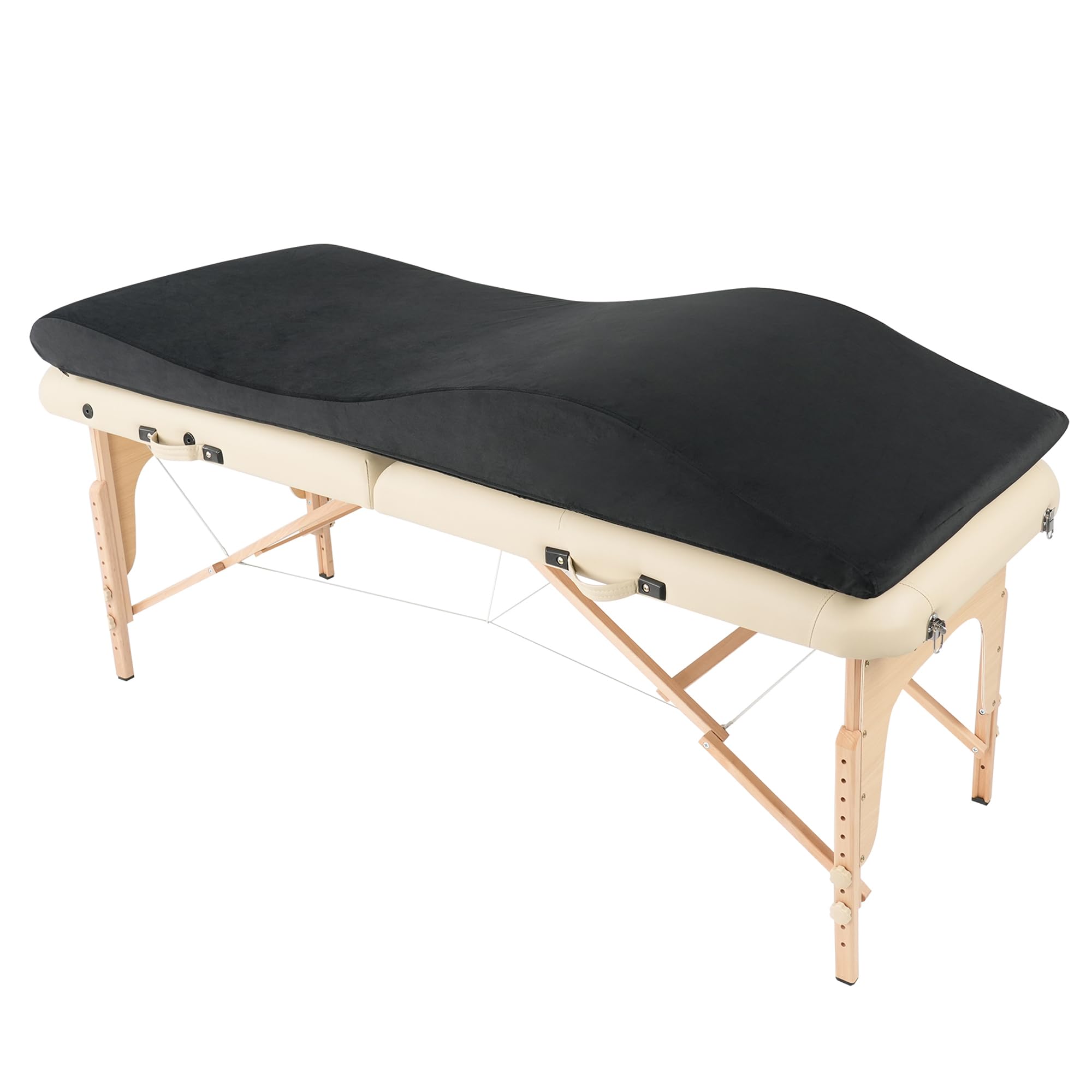 Amazon.com: KCC Massage Table Topper, Curved Lash Bed Foam Cushion ...
