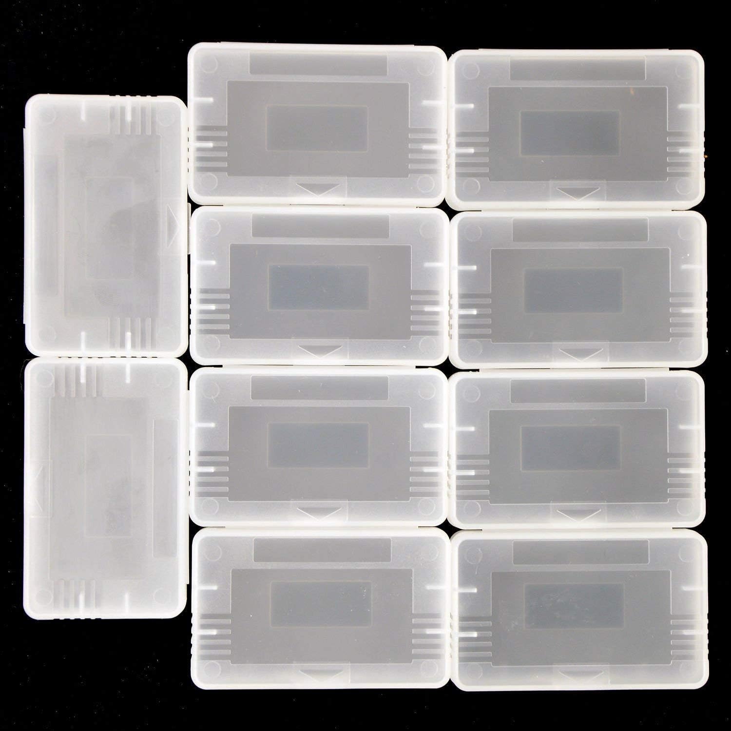 Amazon.com: Plastic Game Cartridge Cases Storage Box Protector Holder ...