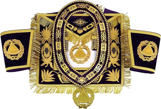 Amazon.com: RegalCrafters Complete Deputy Grand Master Masonic Regalia ...