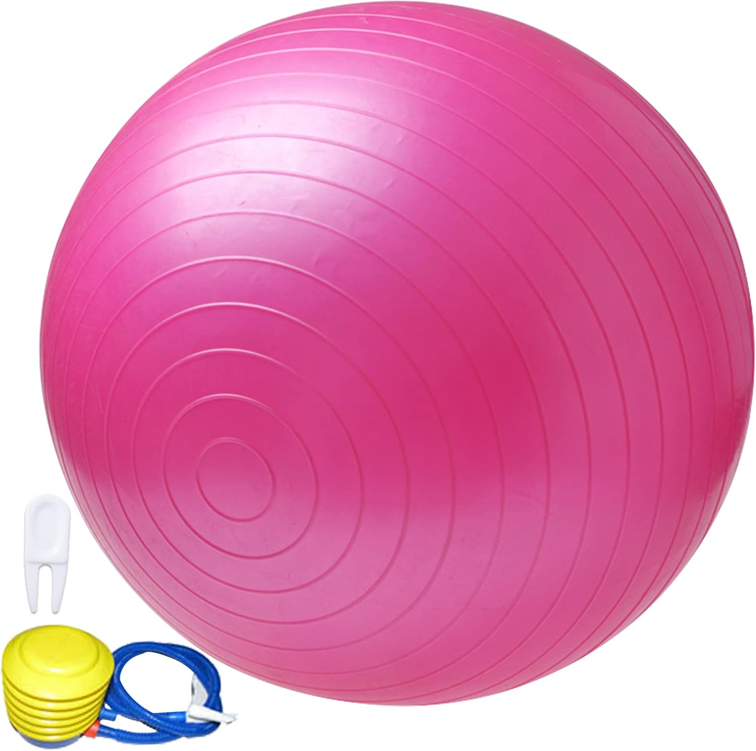 Vaupan Exercise Ball for Home Gym, 65cm Stability Ball for Workout ...