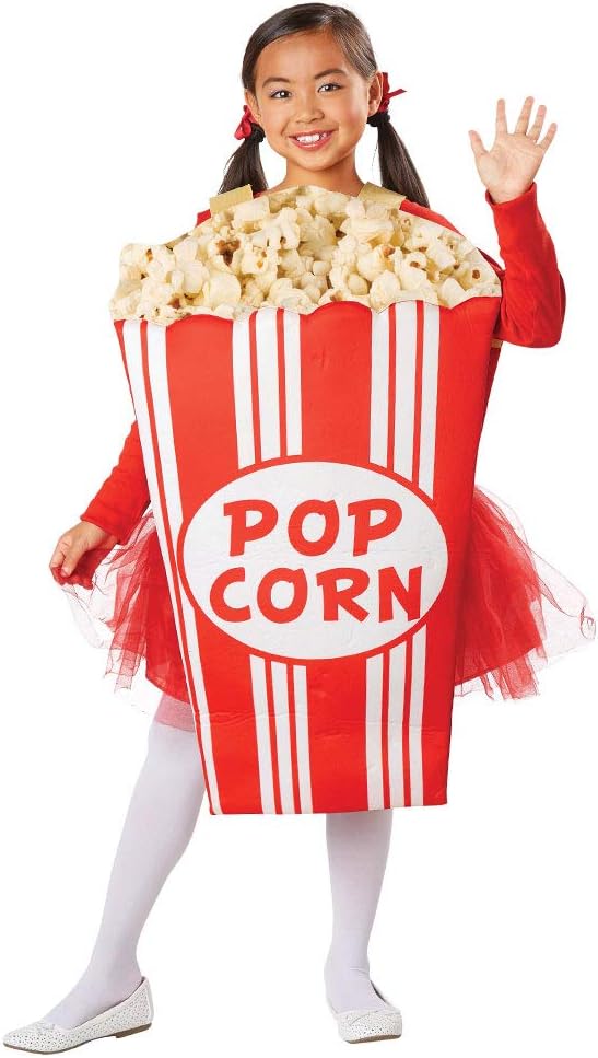 Amazon.com: Seasons Popcorn Costume for Child, One Size : Clothing ...