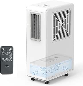 Amazon.com: Victool Portable AC Unit Windowless, 1800BTU Portable Air ...