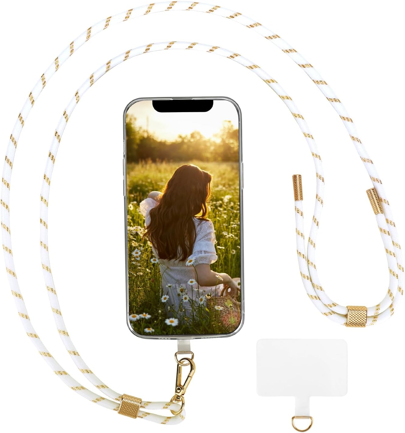 AHABIPERS Mobile Phone Chain Universal, Nylon Mobile Phone Chain ...