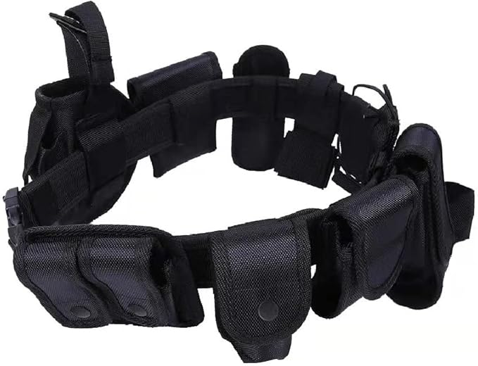 HUNANBANG 10 IN 1 DIY Modular Duty Belt Police Security Law Enforcement ...
