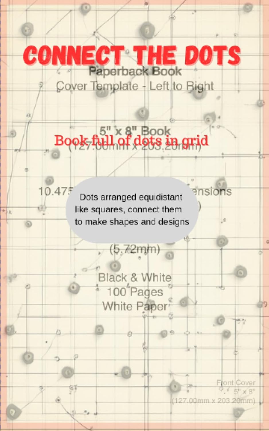 Amazon.com: Connect The Dots: Book with dots in grid to connect and ...
