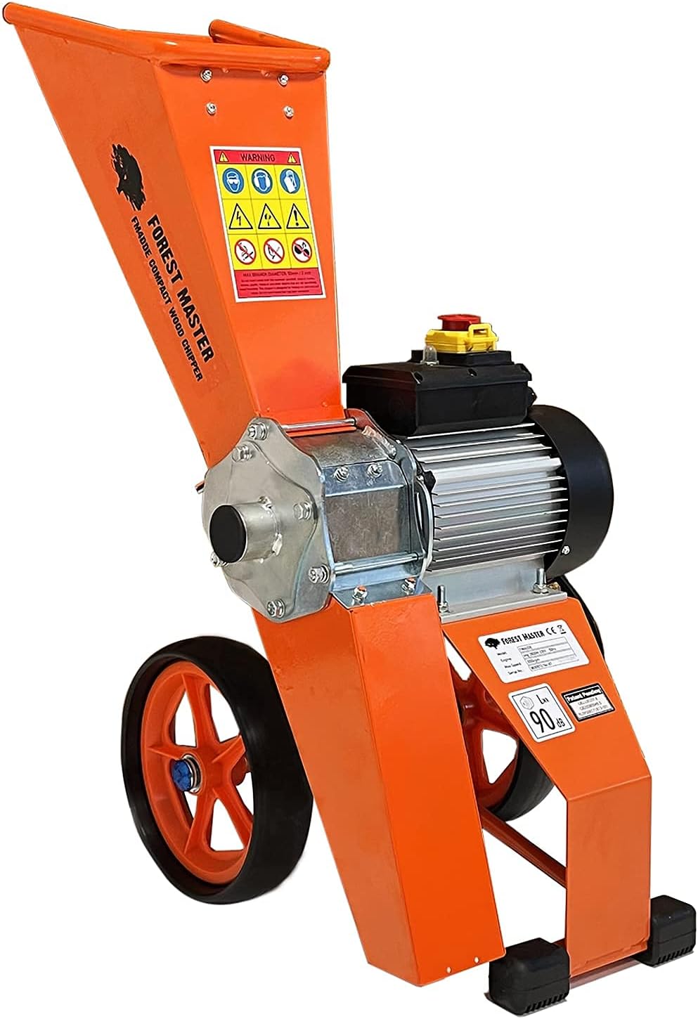 Forest Master Garten Holzhacker 4 PS Direktantrieb 2800 W Elektromotor ...
