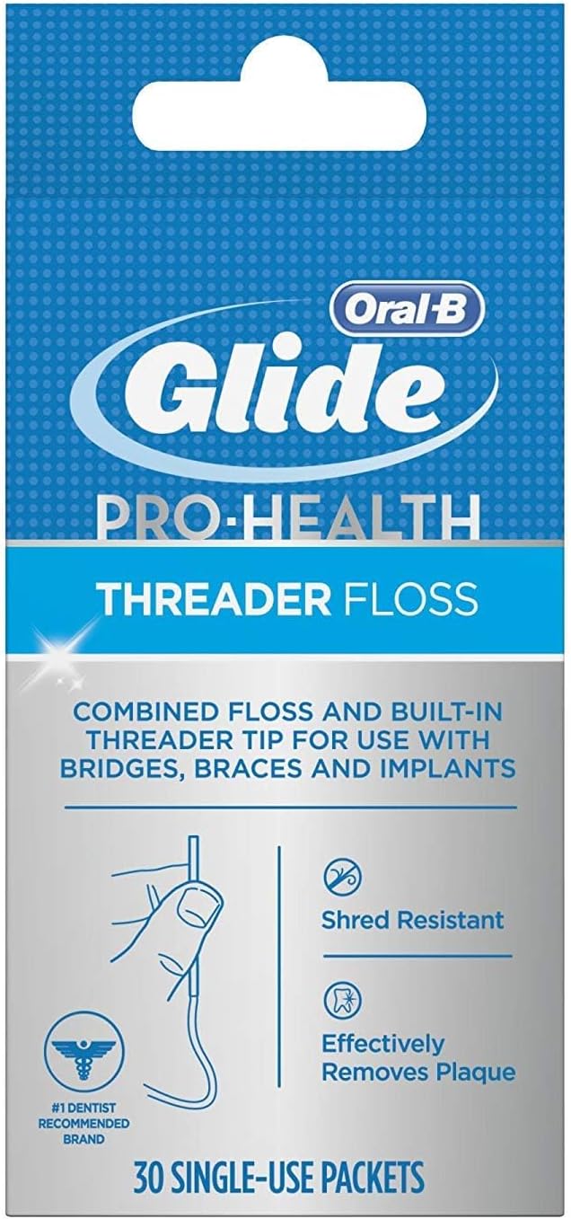 Amazon.com: Glide Threader Floss, 30 Single-Use Packets each (Value ...