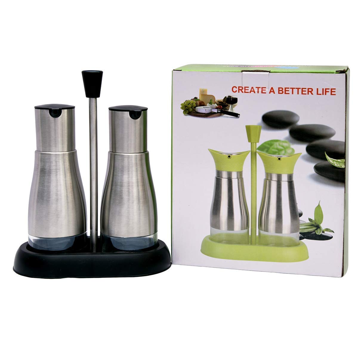 Kitchen Supplies Stainless Steel Oil Storage Bottle,Sauce Vinegar ...