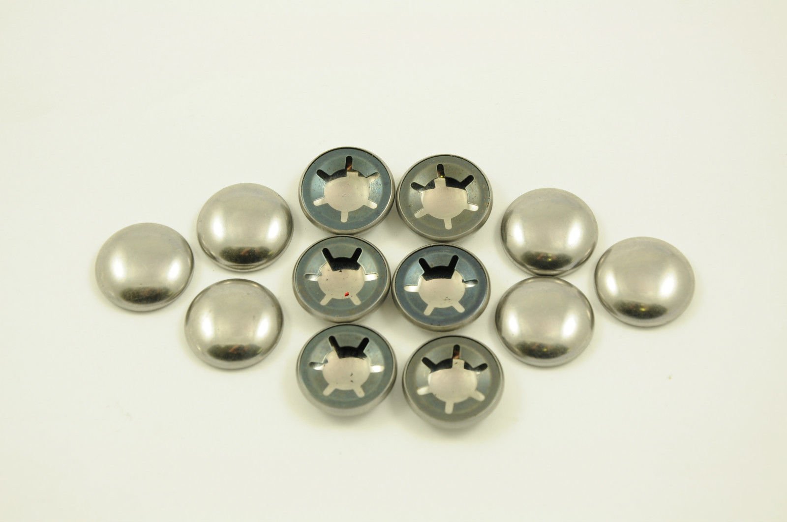 12 x 1/2" STAR LOCK DOME END AXLE CAPS BIKES,TRIKES,WHEELED TOYS,PRAMS ...