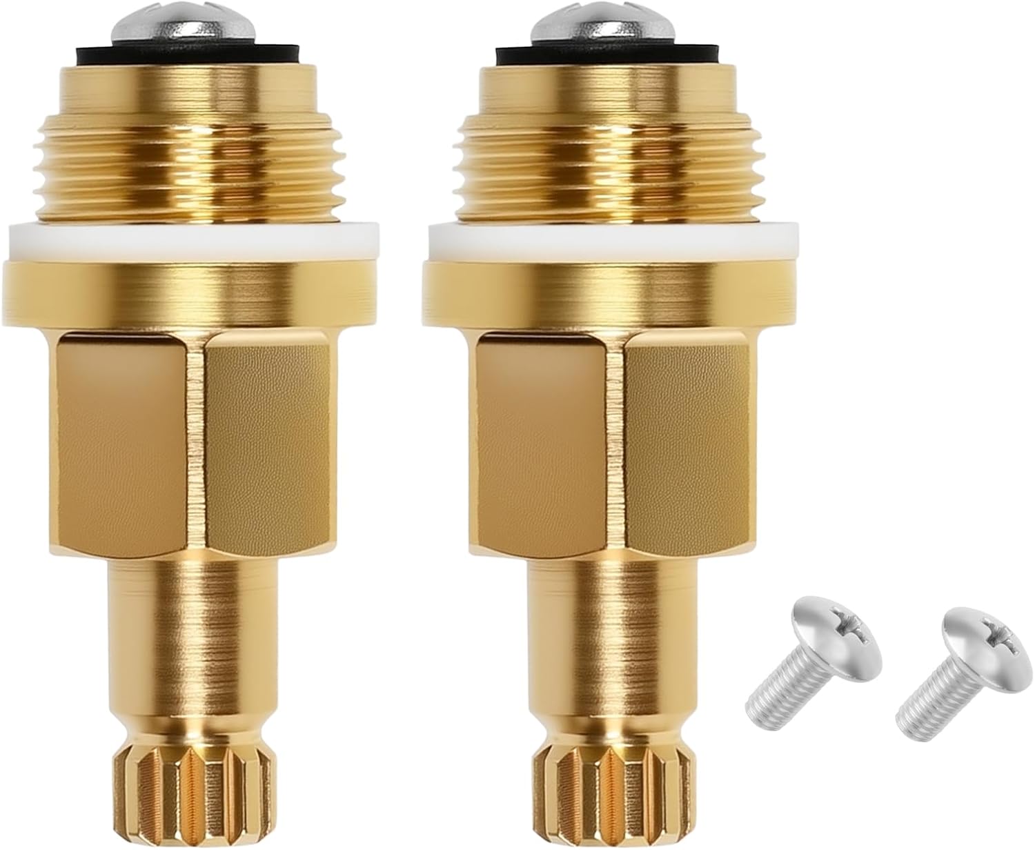 Outdoor Faucet Stem Replacement Parts Brass Assy and One-Piece Bonnet ...
