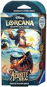 Amazon.com: Ravensburger Disney Lorcana TCG: Azurite Sea - Amber & Ruby ...