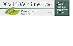 NOW Solutions XyliWhite Refreshmint Toothpaste Gel, 181g : Amazon.ca ...