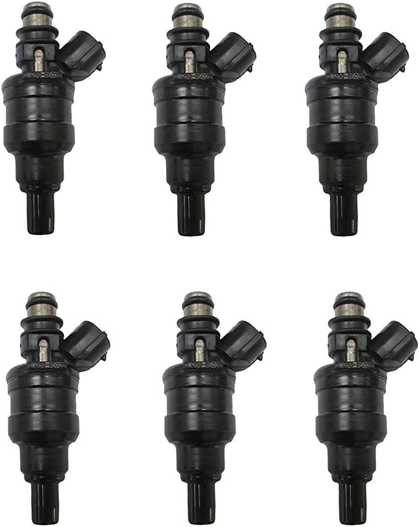 Amazon.com: New 6 Pcs 23250-65020 Fuel Injectors Fits 89-95 Toyota ...