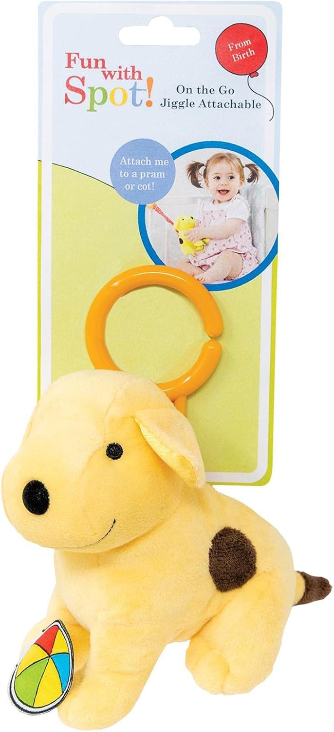 Spot The Dog SD1653 Spot Jiggle Attachable Toy : Amazon.co.uk: Toys & Games