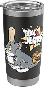 Amazon.com | Tom & Jerry Baseball Bats Stainless Steel Insulated ...