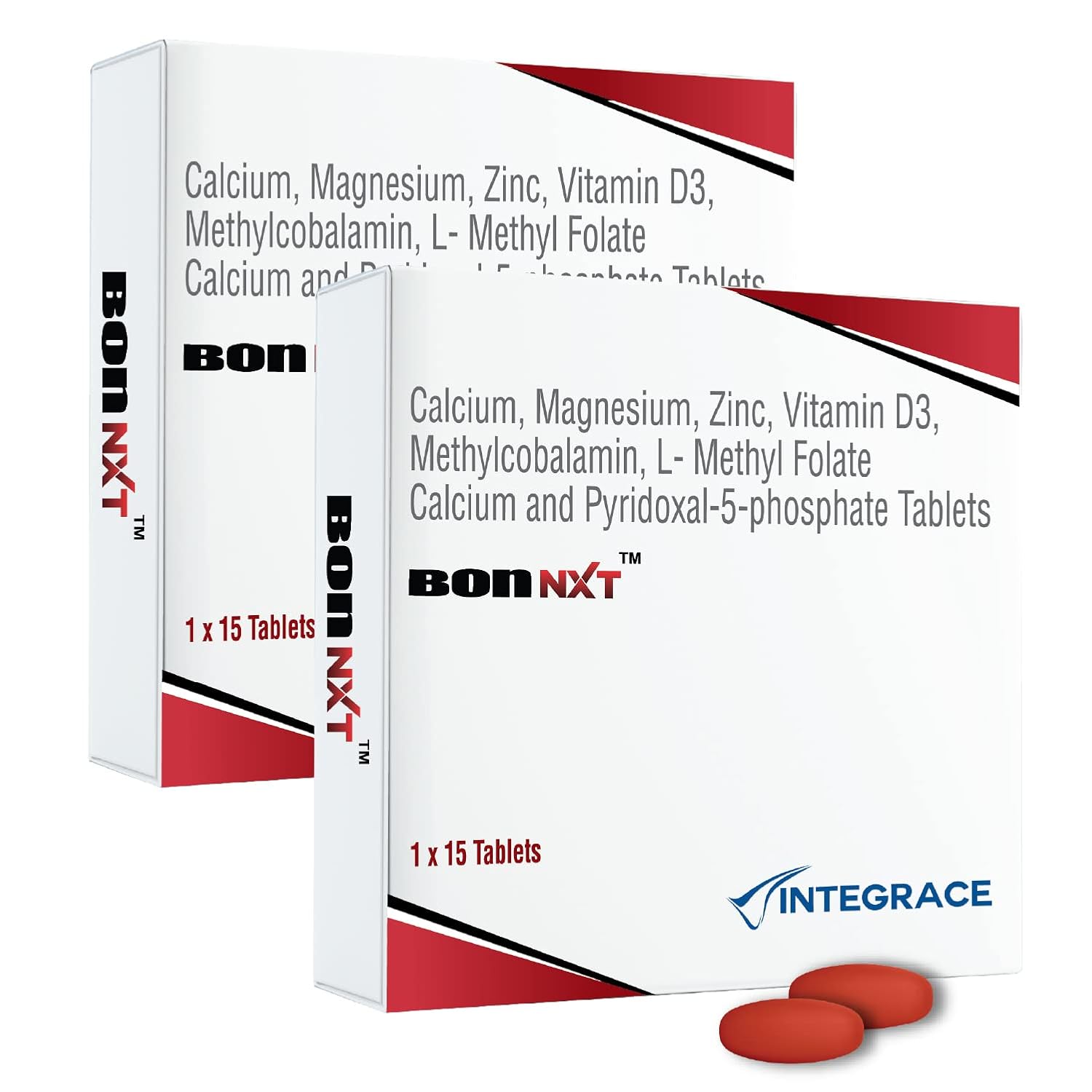 Bon NXT Multivitamin | 30 Tablets (2 Packs * 15 Tablets) | Boosts ...