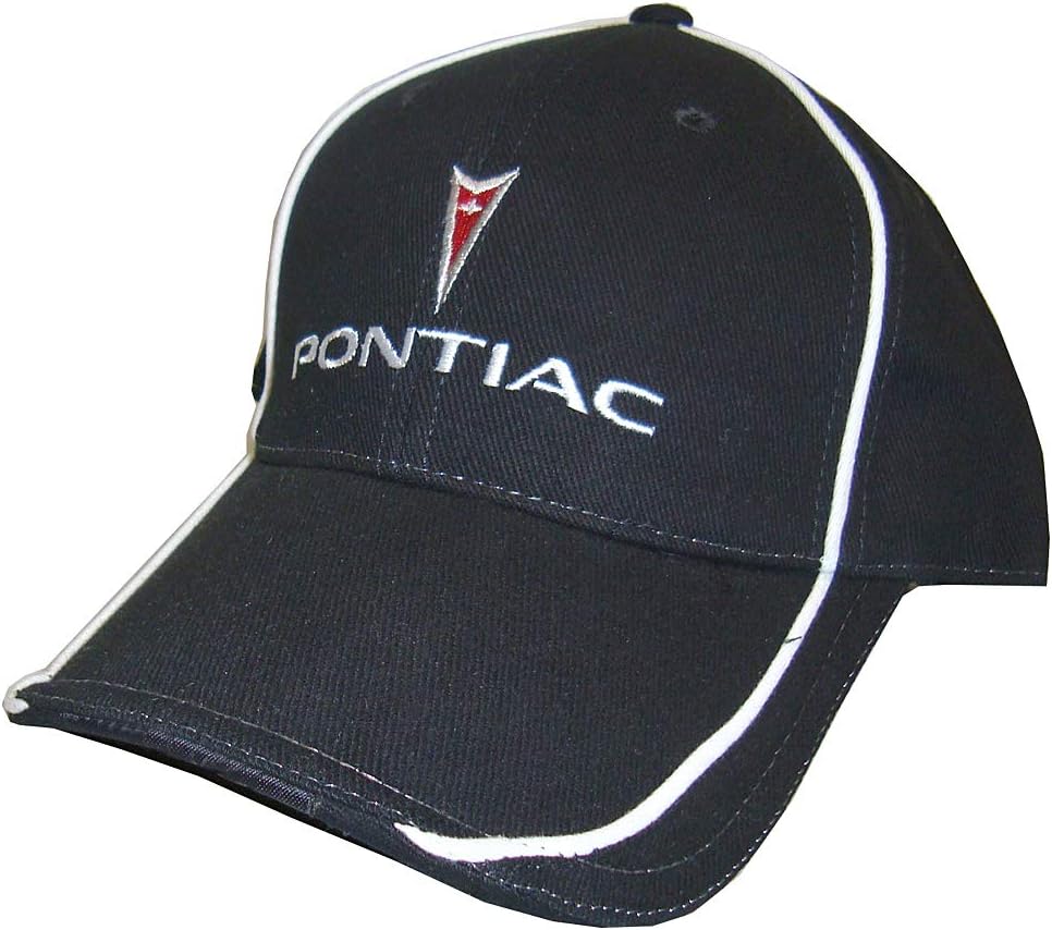 Amazon.com: Hot Shirts - Men's Pontiac Hat - Black/Black : GTO Firebird ...