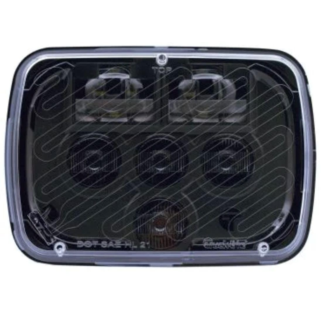 Amazon.com: Truck-Lite 37455C LED Projector Headlights, 5x7 ...