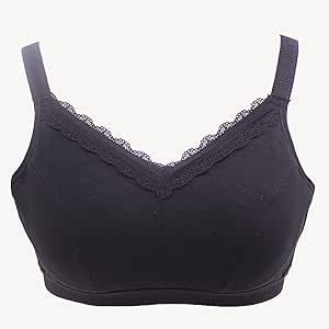 Amazon.com: Women Comfort Mastectomy Bras with Pockets for Breast ...