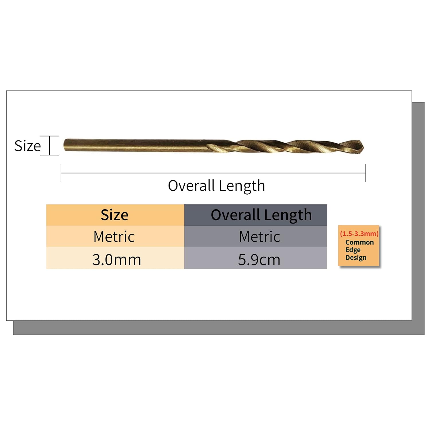 STROTON Metric M42 – Brocas de cobalto para acero inoxidable y metal ...