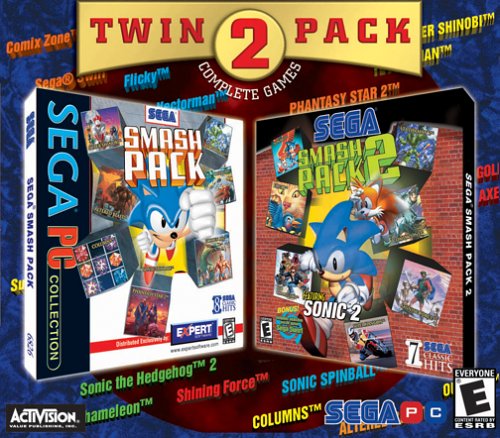 Amazon.com: Sega Smash Pack 1 / Sega Smash Pack 2 (Jewel Case) - PC ...