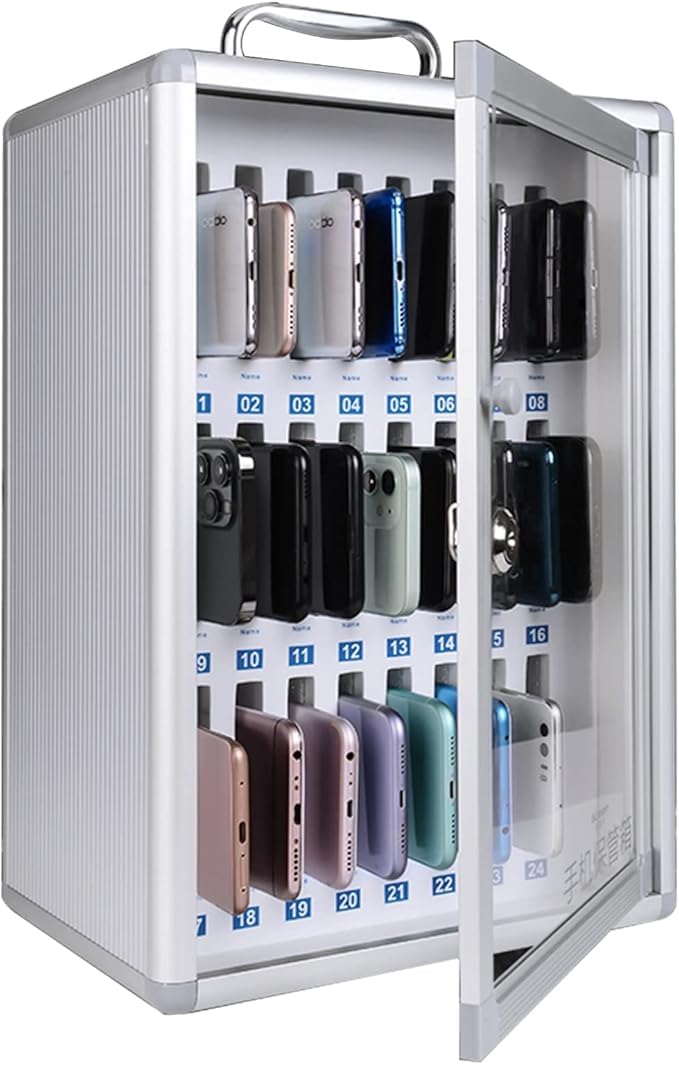 VPGS Cell Phone Locker Cabinet Aluminum Alloy Pocket Chart Storage ...